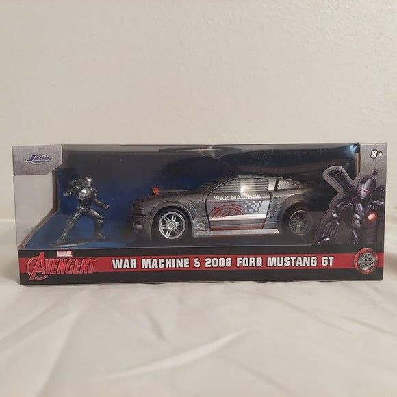 Jada Toys | Toys | Jada Toys Marvel Avengers War Machine And 206 Ford ...